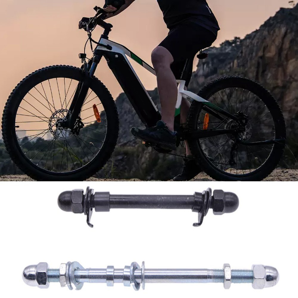 【MR】Bicycle Wheel Hub Axle Rear Steel Solid Spindle Shaft Vintage For ...