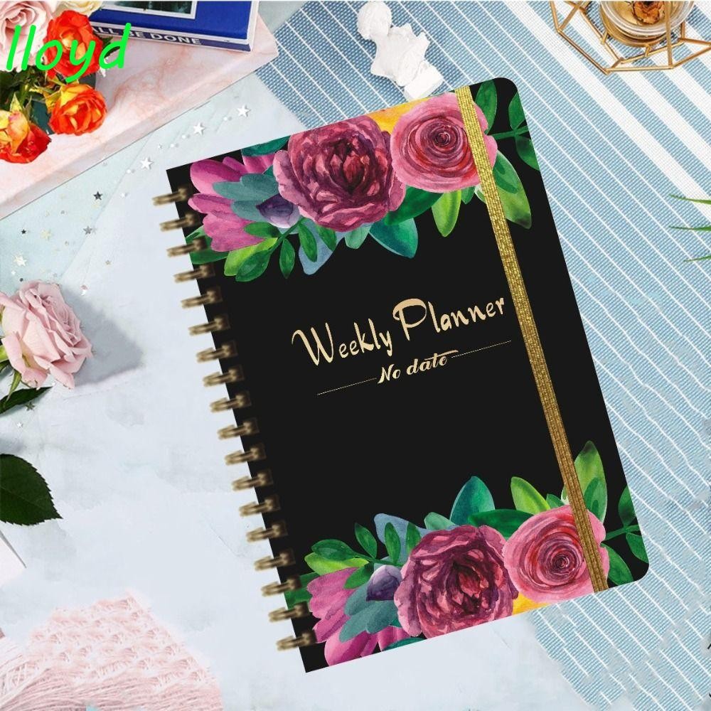 LLOYD Weekly Planner, Planner Reminder Efficiency Weekly Schedule Book ...