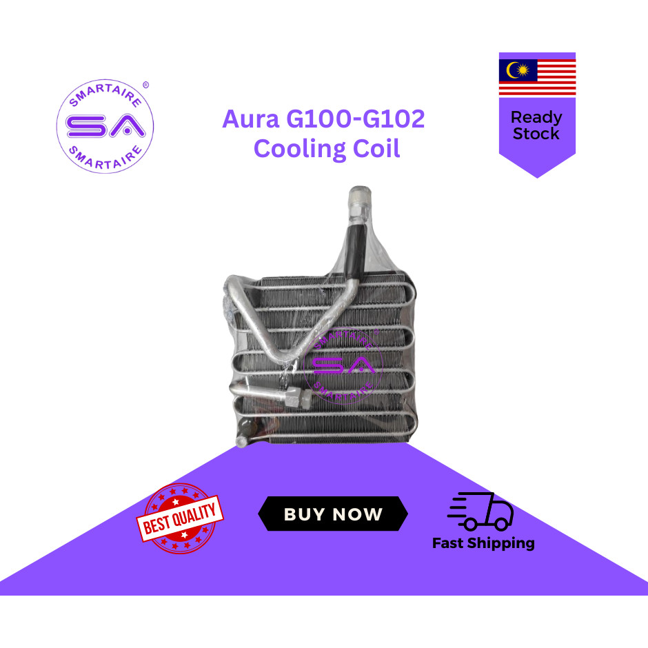 Daihatsu Aura G100- G102 Evaporator Coil, Cooling coil New | Shopee Malaysia