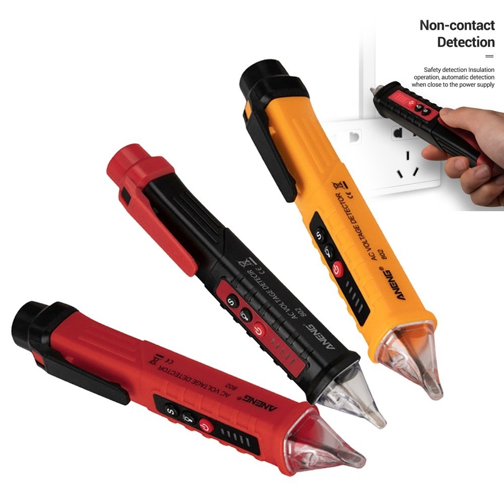 Electrical Tester Pen Non-Contact Detector Sound/Light Tensioner ...