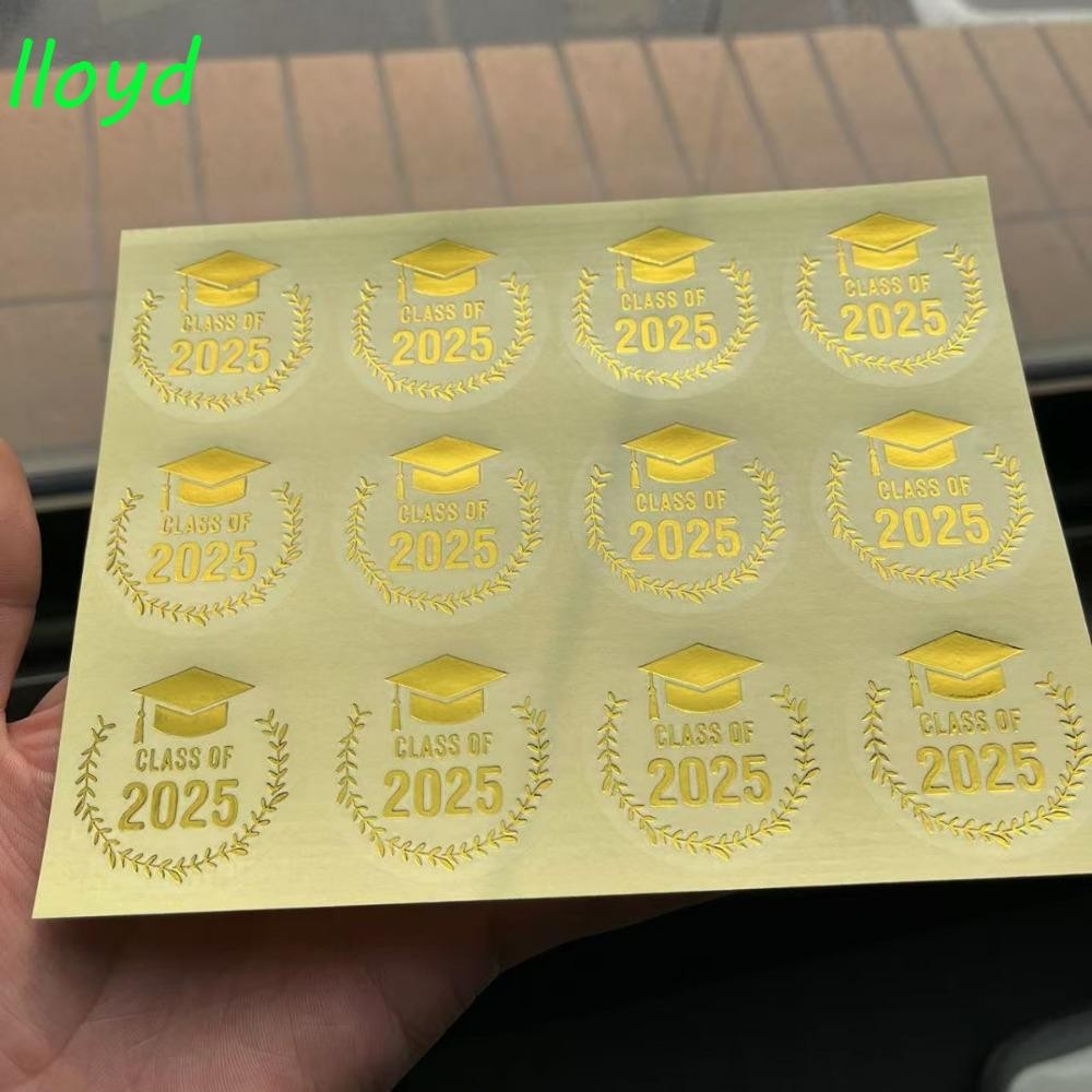 LLOYD 120pcs Class of 2025 Stickers, Waterproof DIY Graduation Stickers ...