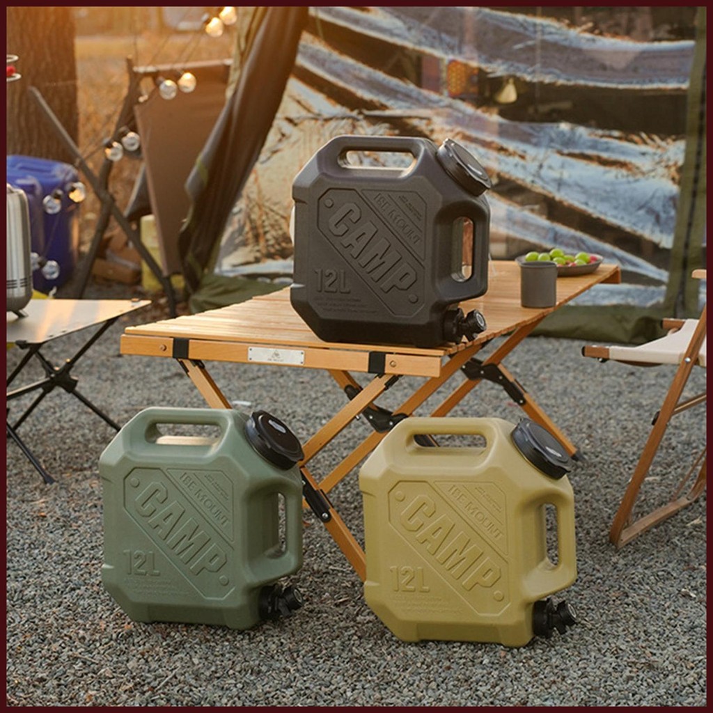Gallon Water Container 12L Water Tank with Spigot Large Water Jugs ...