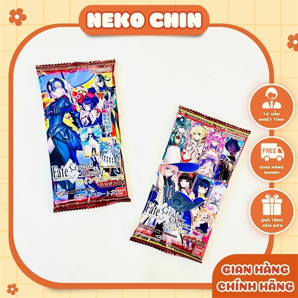 [SLEEVES Included] Fate/Grand Twin Wafer Special 2025 Character Wafer ...