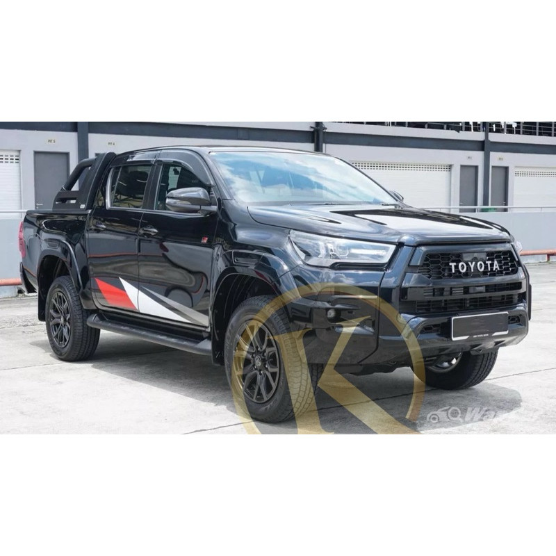 [Ready Stock]K659# HILUX GR 2024 Body Stripes Vinyl Sticker | Shopee ...