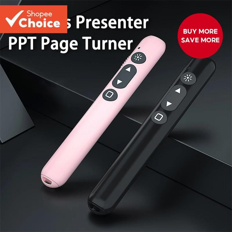 2.4Ghz PPT Wireless Presenter Remote Control USB PC Laptop Projector ...