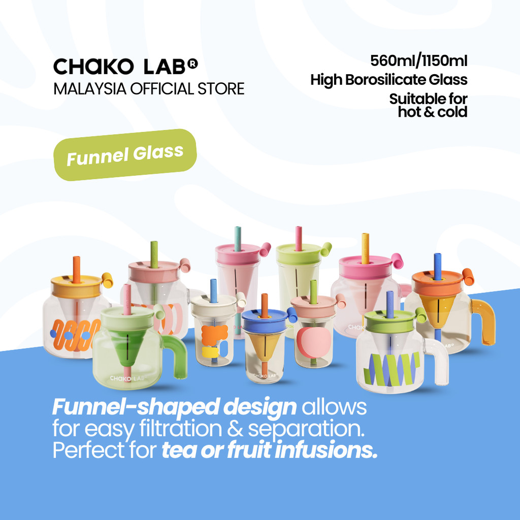 CHAKO LAB Funnel Glass-560ml/1150ml | Shopee Malaysia