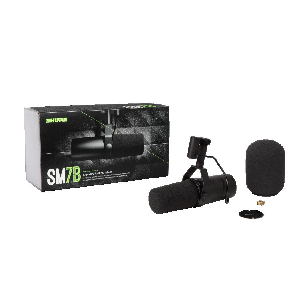 SHURE-SM7B CARDIOID STUDIO VOCAL MICROPHONE | Shopee Malaysia
