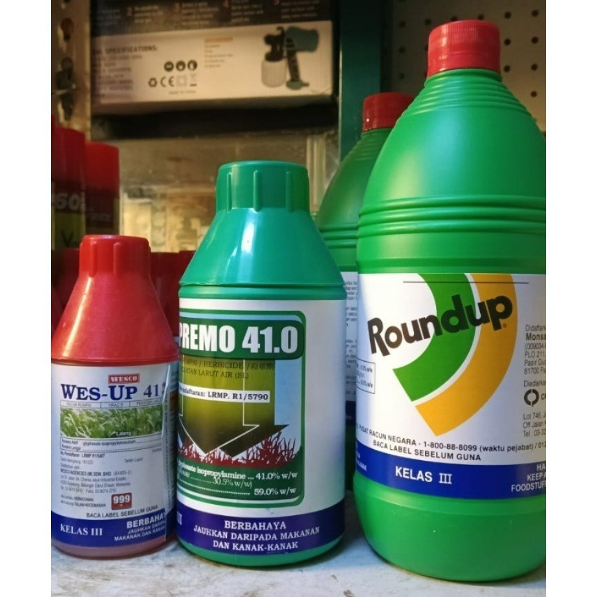 Wesco / Roundup / Supremo Wes-Up 500ml & Enion Glyphosate 250ml ...