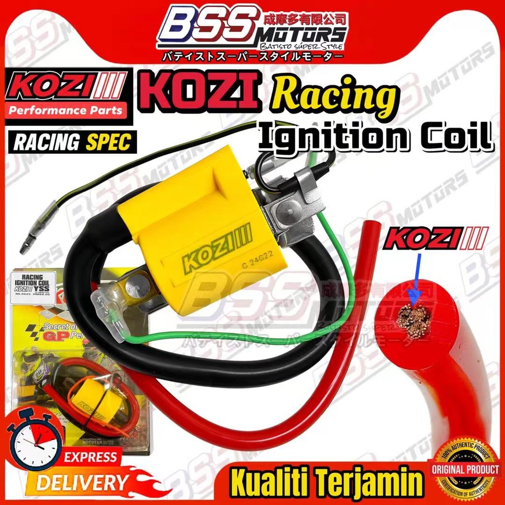 KOZI Coil Plug Racing EX5 KRISS 110 120 WAVE SRL LAGENDA Fi Y110 Y125Z ...