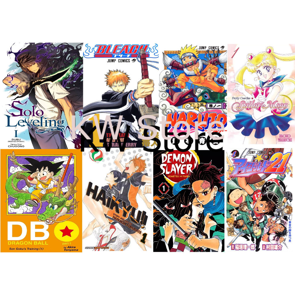 [PDF] 8-IN1- Solo Leveling • Bleach • Bishoujo Senshi Sailor Moon ...