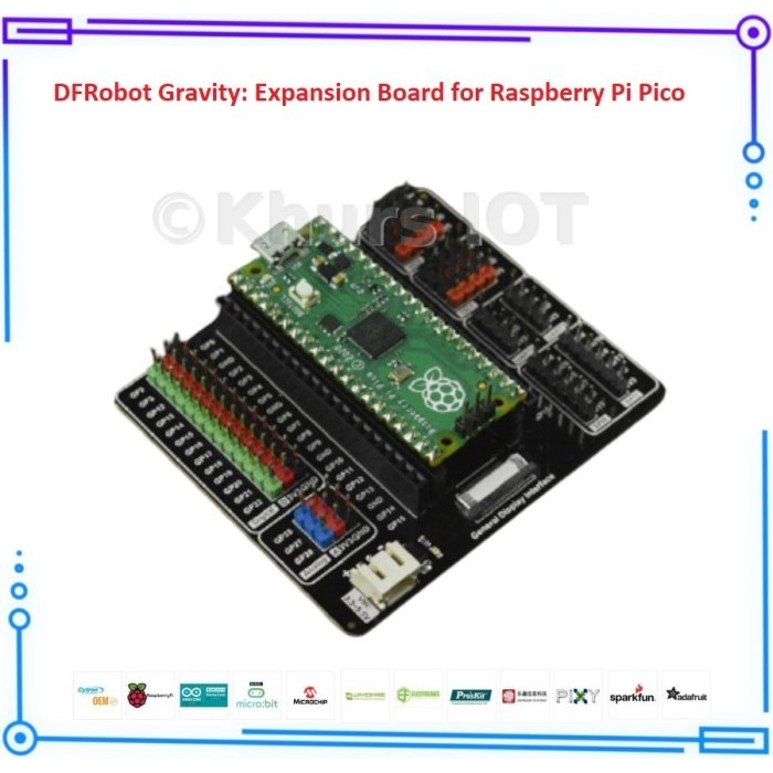 Gb99 DFRobot Gravity : Expansion Board for Raspberry Pi Pico | Shopee ...