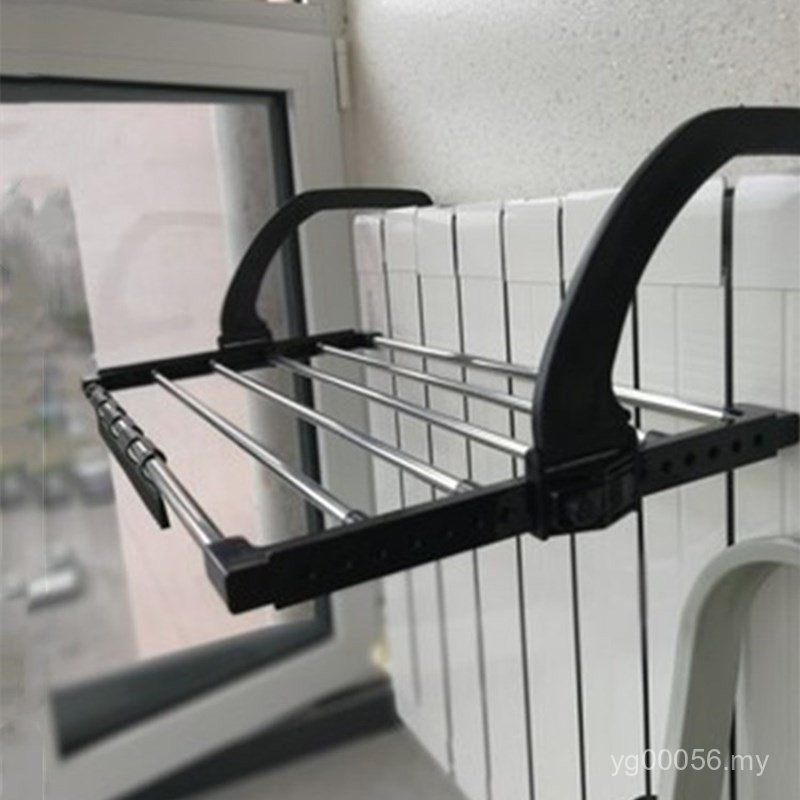 Drying Rack Mingjin Window Folding Radiator Inner Hanging Shoe Rack ...