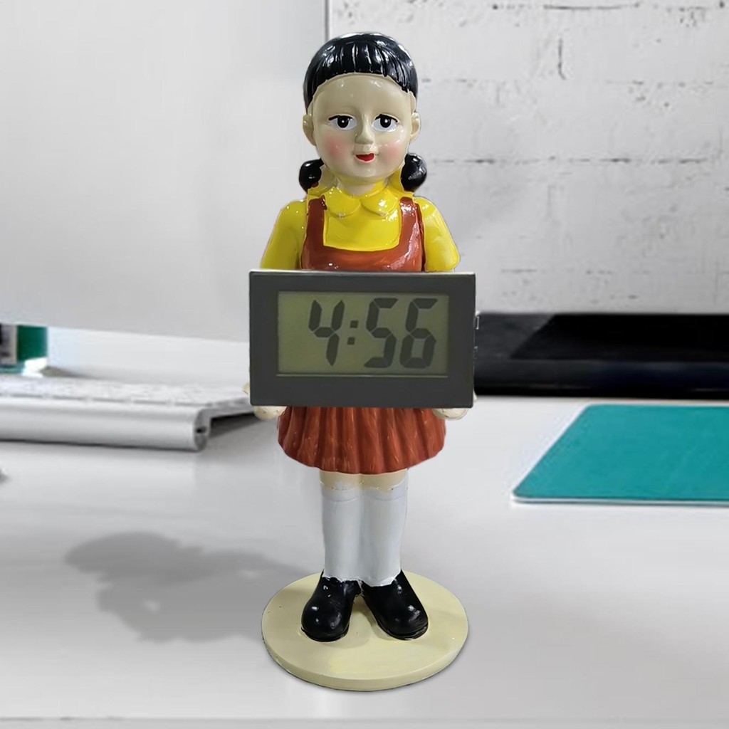 For Squid Game Display Figurines TV Show Little Girl Display Statue TV ...
