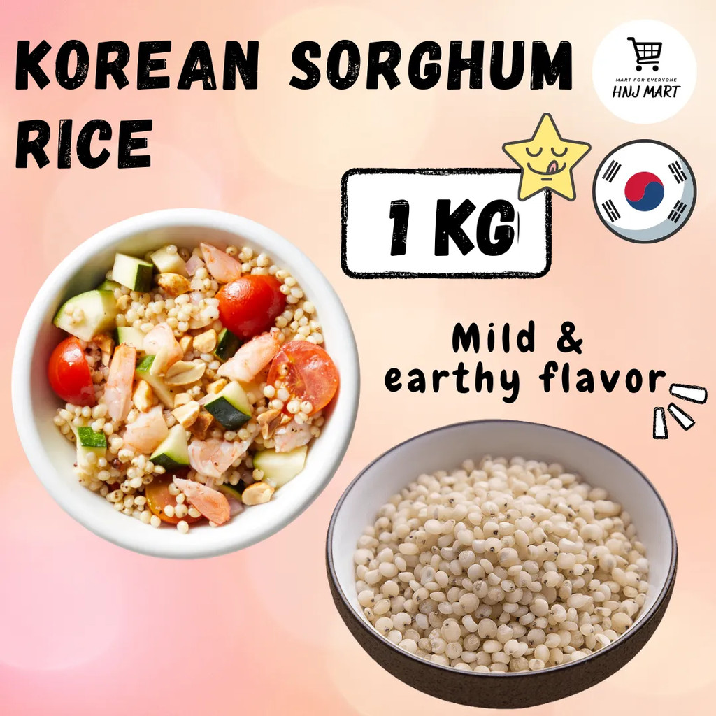 Korean Sorghum Rice 1kg SU SU SSAL 健康高粱米 | Shopee Malaysia
