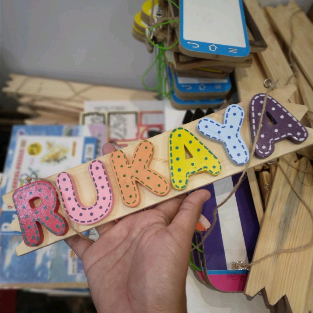 KAYU Name BOARDS, NAME FRAMES, WOODEN HOUSE NUMBERS, BIRTHDAY GIFTS ...