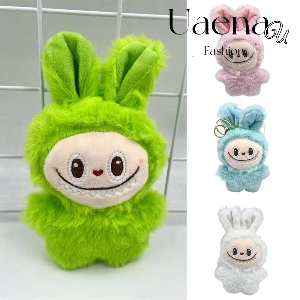 UAENAU Labubu Keychain, Plush Bunny Car Key Chain, Cute Labubu Doll Box ...