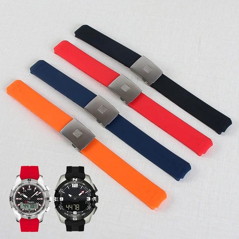Tissot TISOT TISSOT Silicone Strap 20/21mm Male Waterproof Rubber Watch ...