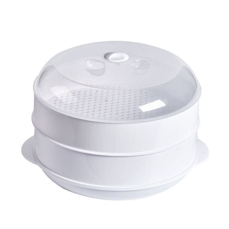 Thick Microwave Oven Steamer with Lid Special Utensils New Round ...
