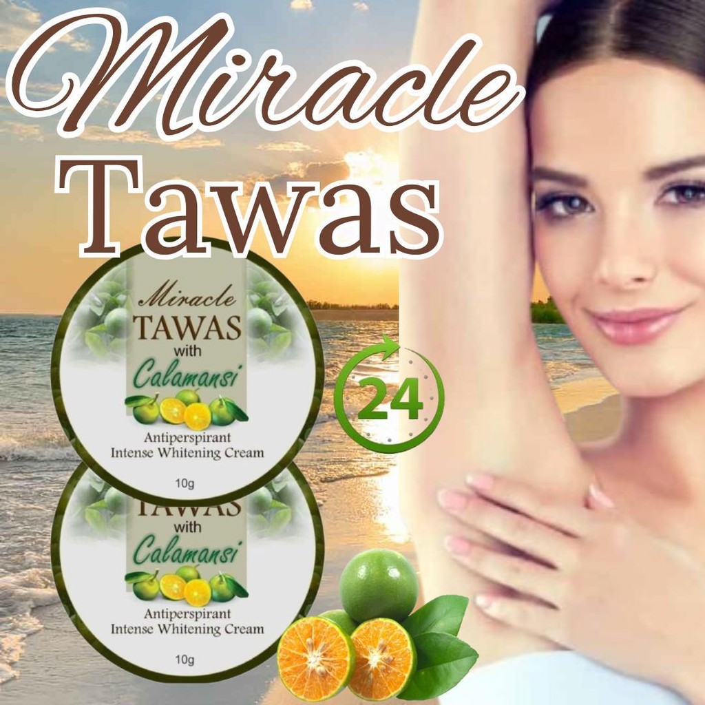 Miracle Tawas With Calamansi Underarm Whitening Cream 10g Brightening ...