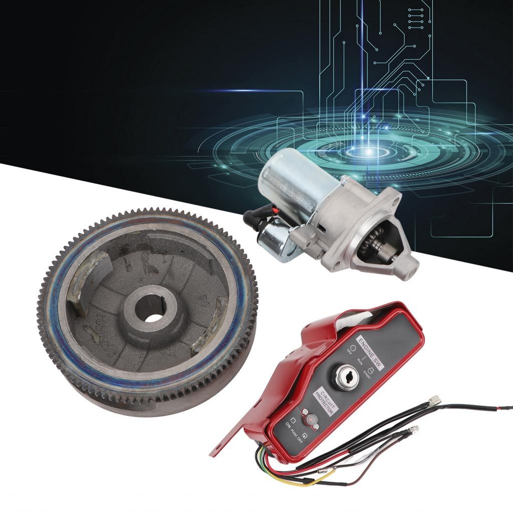 Shopp Electric Motor Start Kit Starter Flywheel Control Switch Box ...