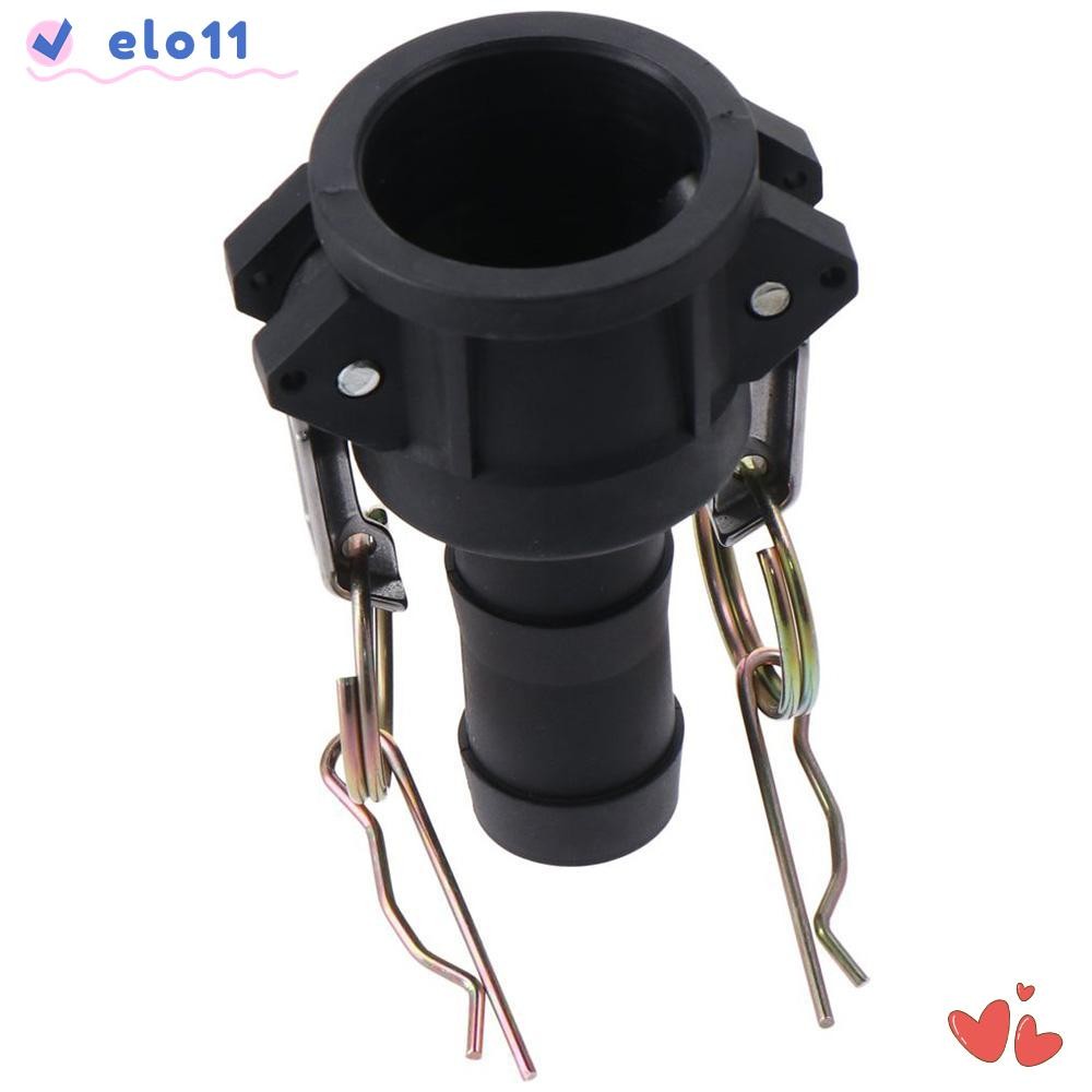 ELO11 1" Female Camlock x 1" Hose Shank, 1" Polypropylene Poly Cam Lock ...