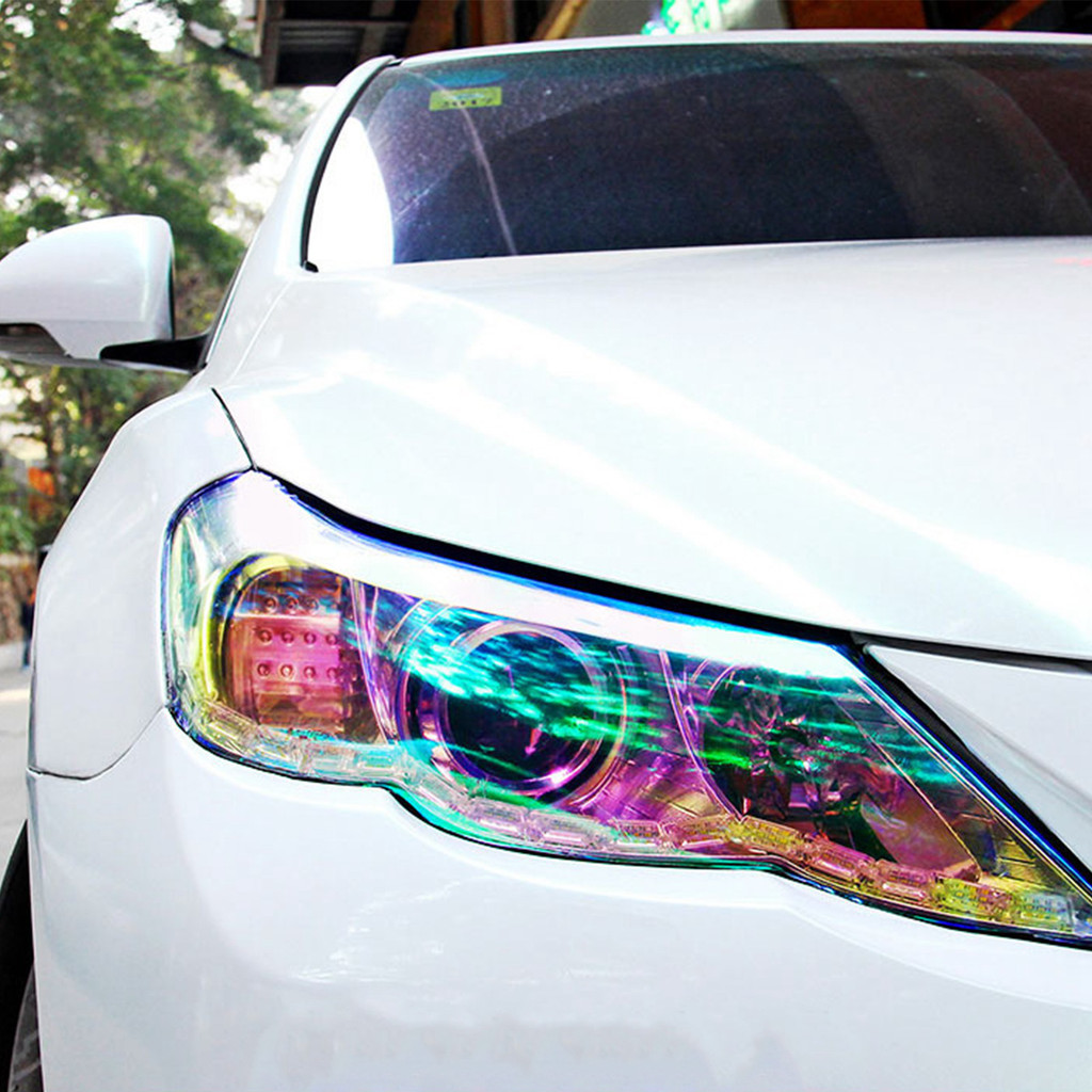 New Color Car Color-Changing Film Car Styling Chameleon Headlight ...