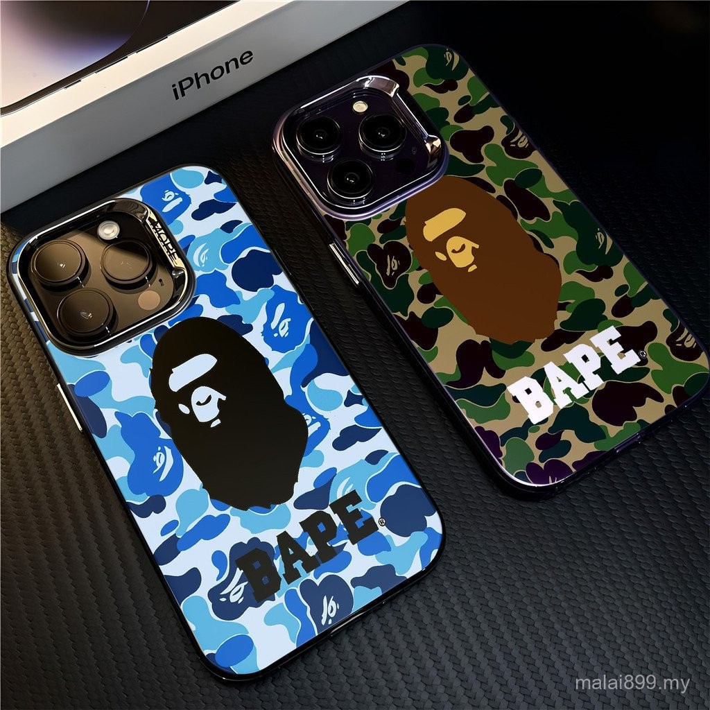 BAPE Fashion Case iPhone for 16 15 Pro Max 14 11 13 12 XR Pro Max 8 7 6 ...