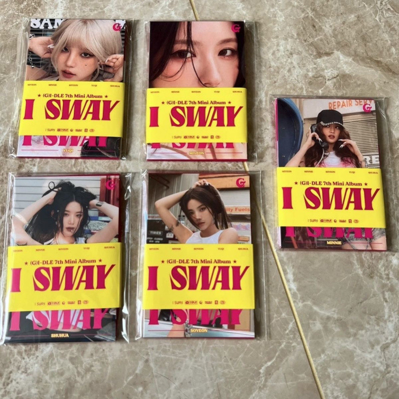 Summer New Album Gidle Album MINI7 I SWAY Electronic Album Brand New ...