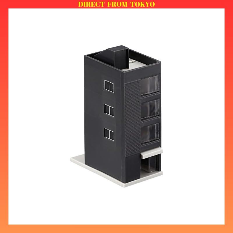 TOMYTEC TOMIX N Scale Commercial Building Set (Dark Grey, White, Light ...