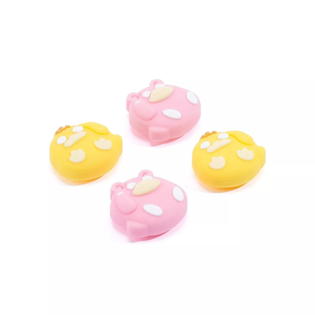 4Pcs Pokemon Psyduck Silicone Thumb Grip Caps for Nintendo Switch/OLED ...