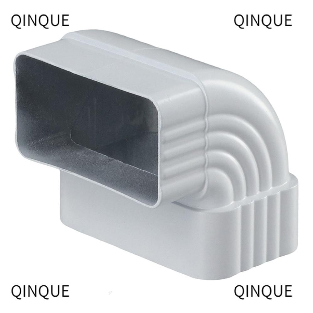 QQIN Drain, 90 Degrees Aluminum Alloy Downspouts, Gutter Downspout ...