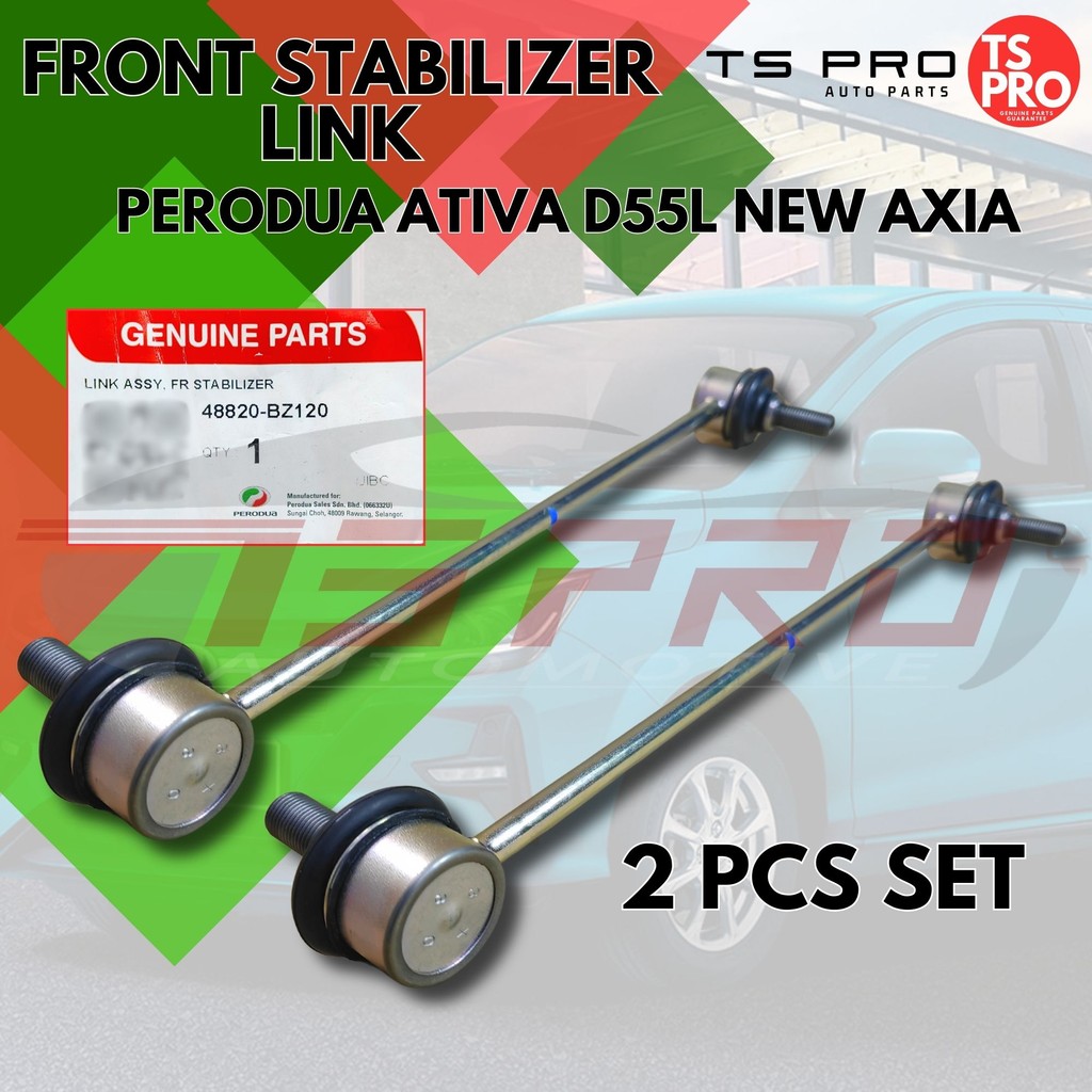 (1 Set) Perodua Ativa D55L New AXIA Genuine Front Stabilizer Link ...