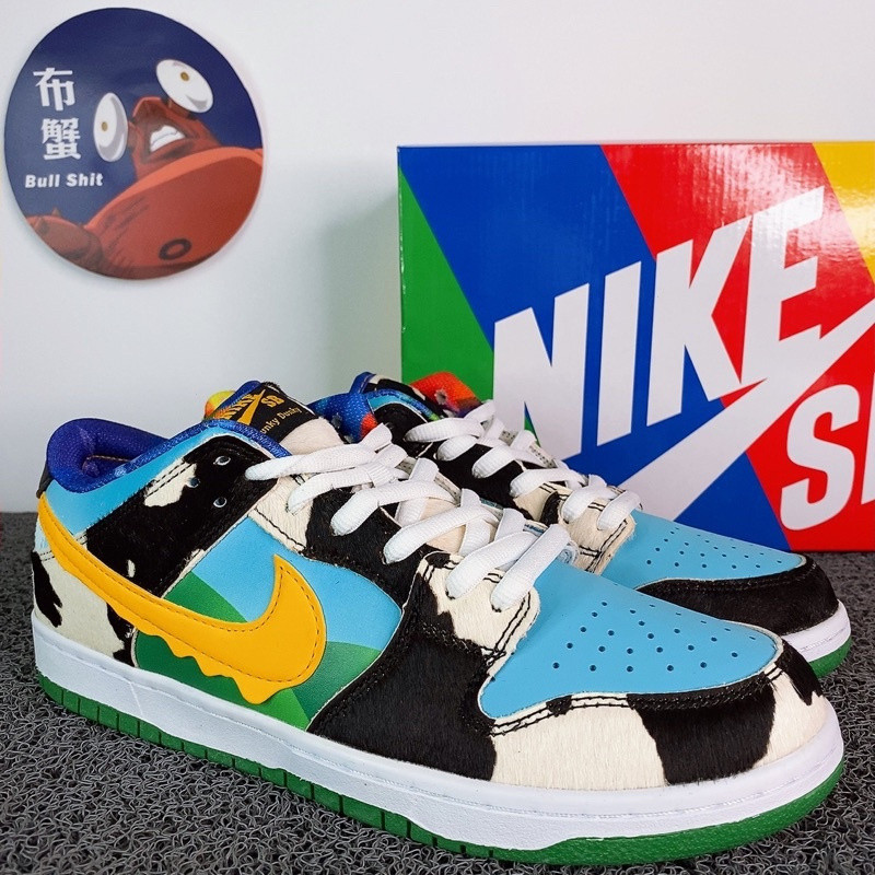 High quality milk ice cream Ben & Jerry x Nike SB Dunk Low joint brand ...