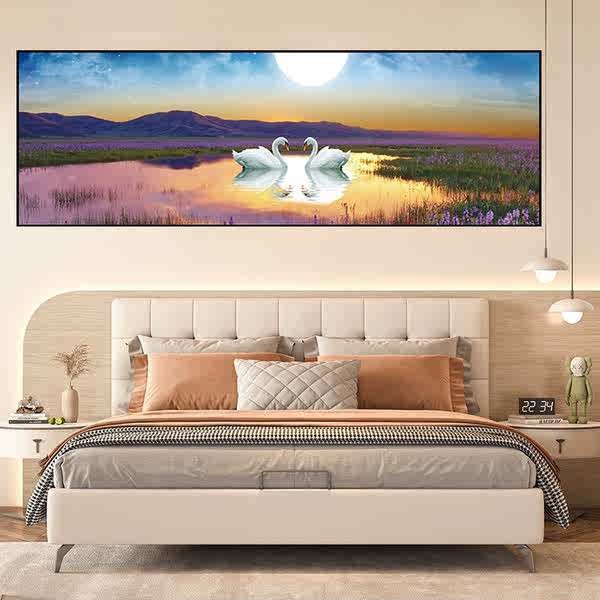 aesthetic things for room wallpaper waterproof Lukisan hiasan bilik ...