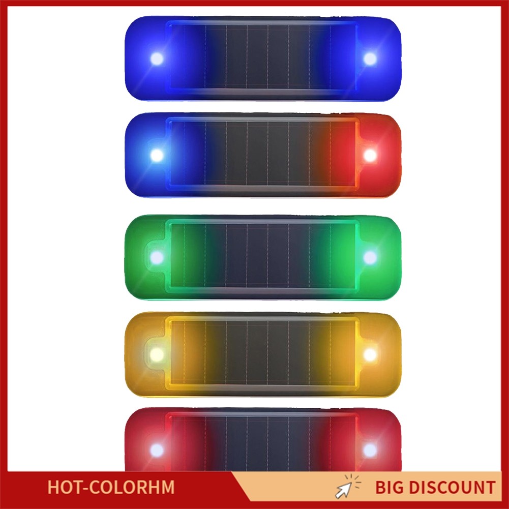 [COLORHM] Solar-Powered Car Alarm with Flashing LED Light and Fake Anti ...