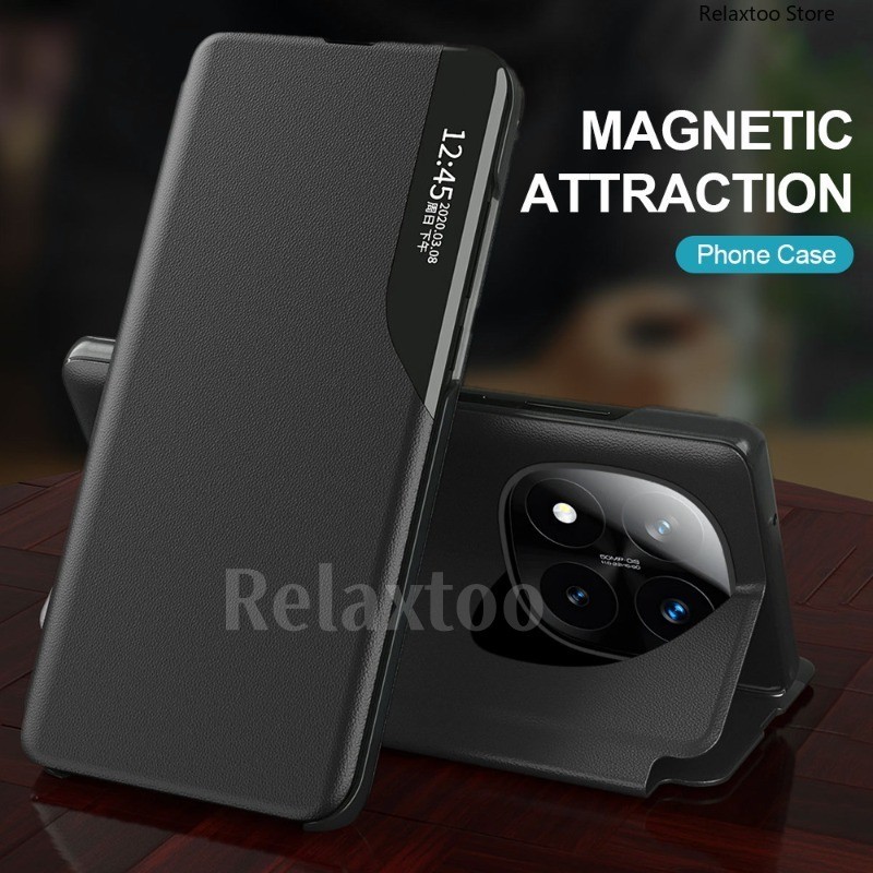 Flip Leather Casing For Xiaomi Redmi Note 14 Note14 Pro Plus + Pro+ ...