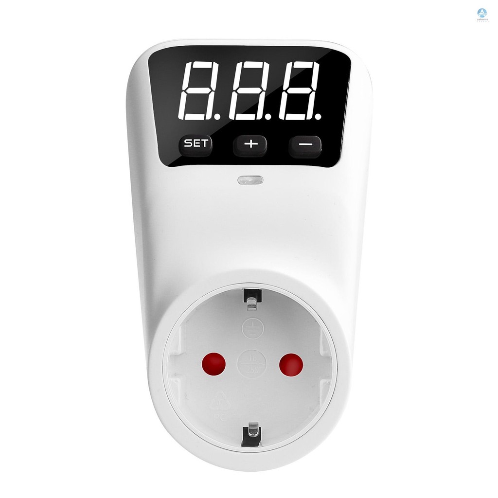 无 Overcurrent Relay Outlet 230v 16a 110v 16a Socket Overcurrent Display ...