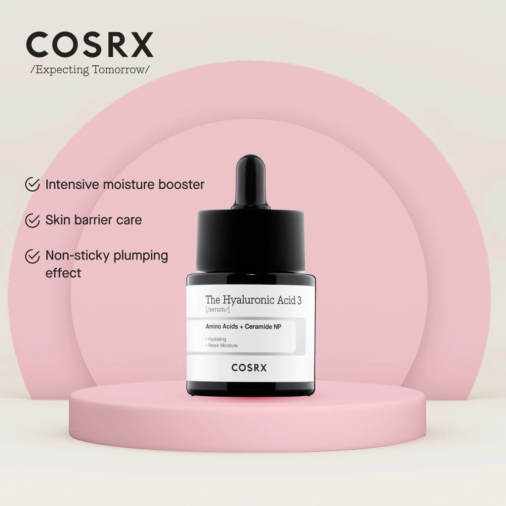 COSRX The Hyaluronic Acid 3 Serum 20ml [100% Ori] 20G | Shopee Malaysia