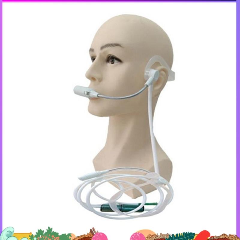 Headset Nasal Type Oxygen Cannula 2M Silicone Straw Tube Concentrator ...