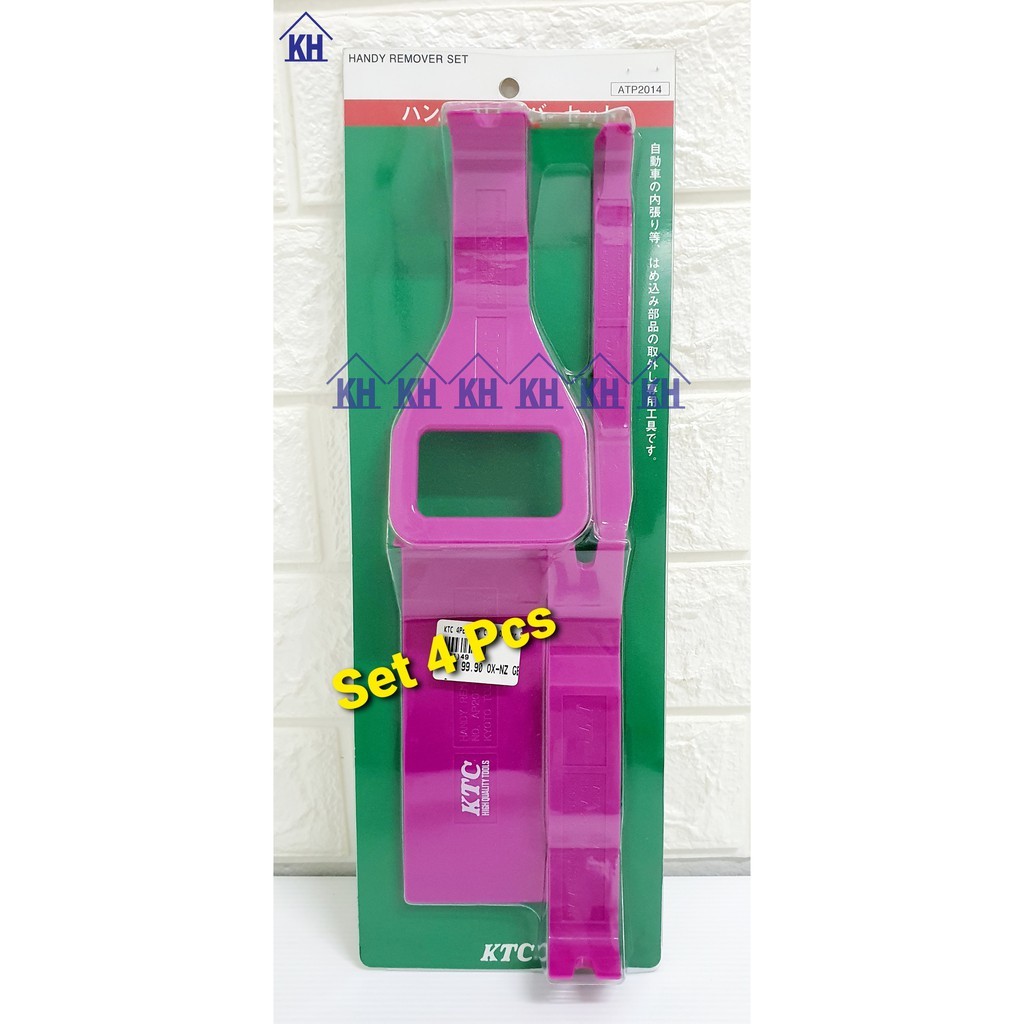 100% Made In JAPAN KTC Handy Remover Set /Narrow Type [ Car Clip Opener ...