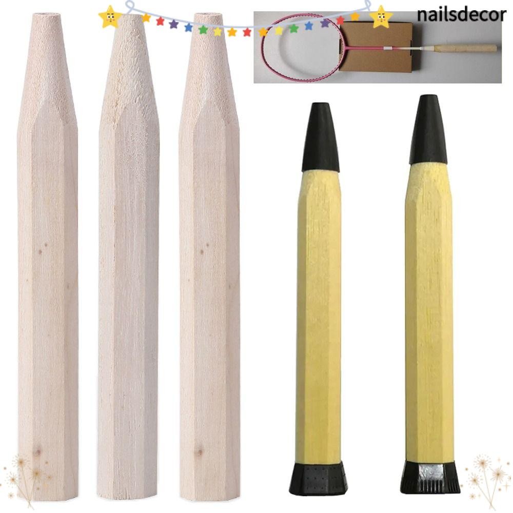YUSENS Badminton Racket Handle Grip, Wood G5 G6 Badminton Grip ...