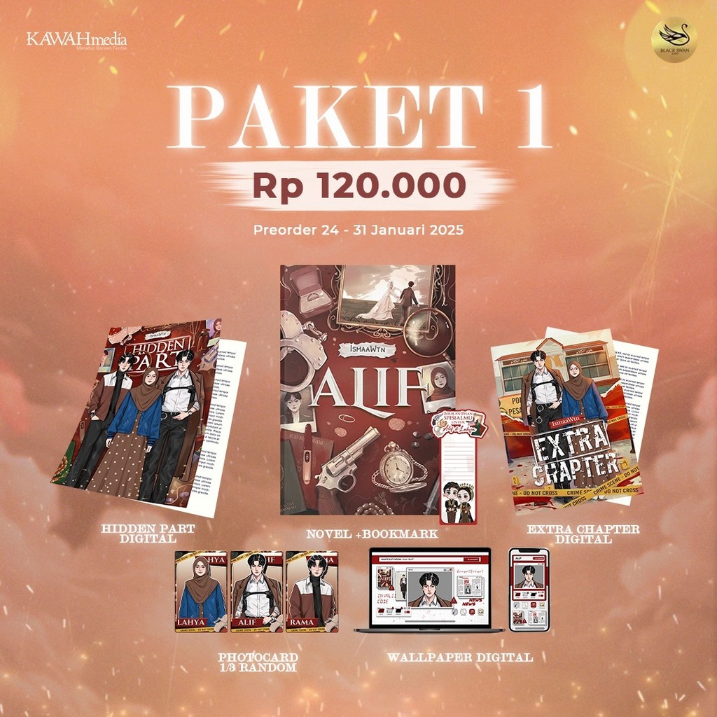 Alif Novel Book - Ismaawtn (Black Swan Publisher) | Shopee Malaysia