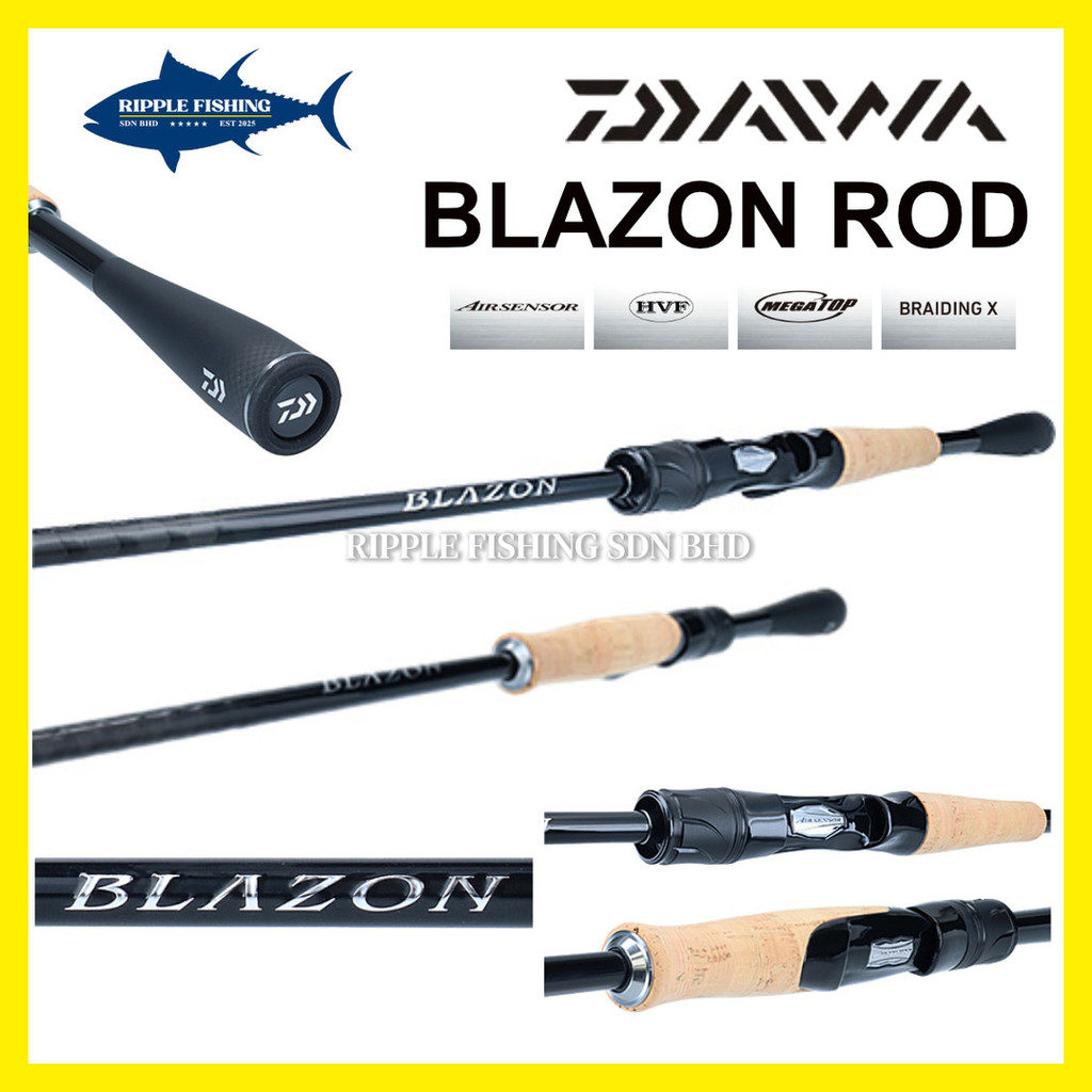 2021' DAIWA BLAZON BAITCASTING(BC)/ SPINNING FISHING ROD | Shopee Malaysia
