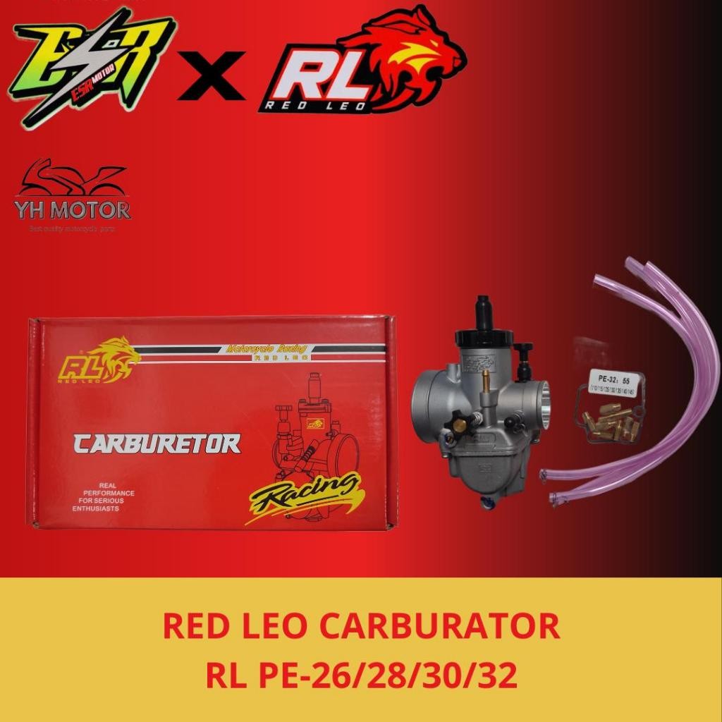 RED LEO CARBURETOR RL PE-26/28/30/32 (SLIDE BULAT) | Shopee Malaysia