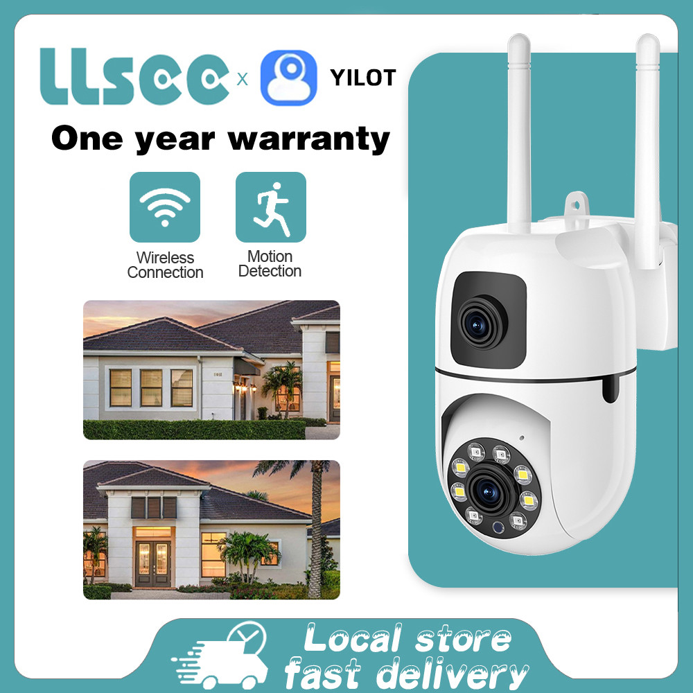TIMI（yilot）Mini wireless dual lens indoor CCTV camera WIFI PTZ home ...