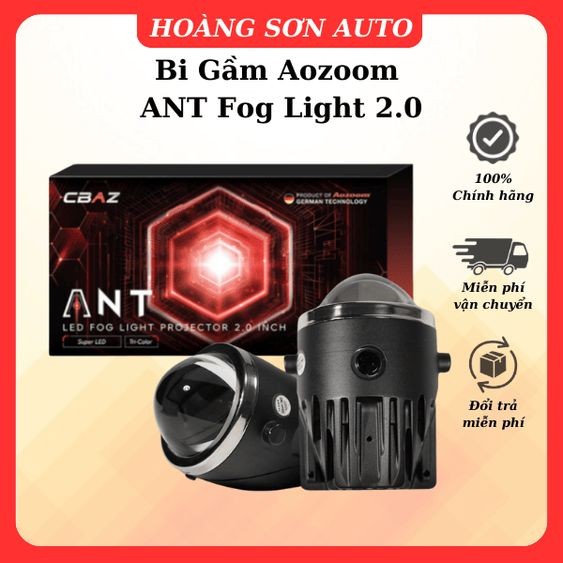 Genuine Aozoom ANT Fog Light 2.0 Inch Undercarriage (Price for 1 pair ...