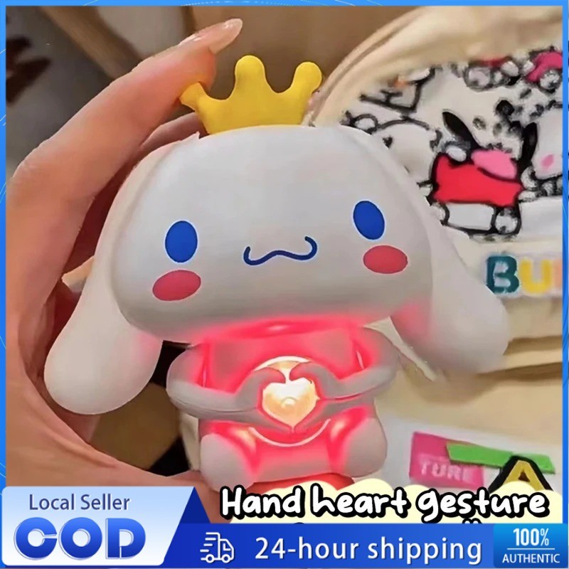 Sanrio Loving Heart Luminous Doll Cinnamoroll Kuromi Melody Can Say I ...