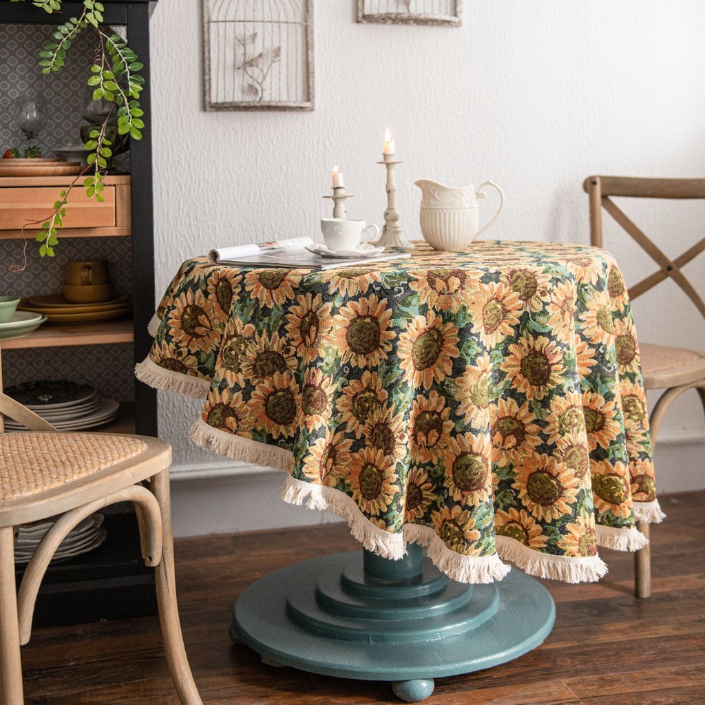 Round Tablecloth Small Round Tablecloth Round Fabric Table Cloth Round ...