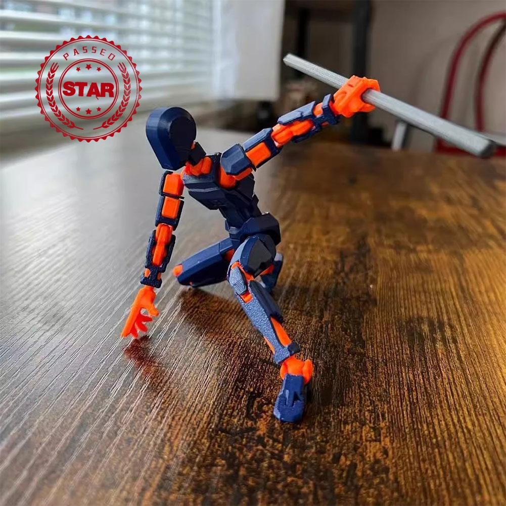 Action Figure Multi-jointed Movable Robot 3d Printed Multi-jointed Toys ...