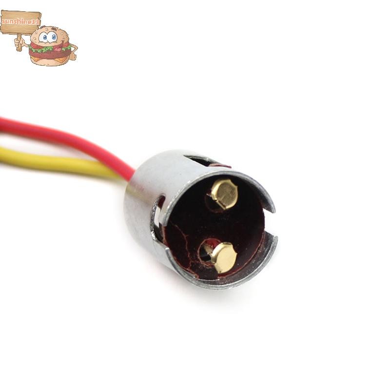 sun 2 Wires 1157 Bulb Socket Connector BAY15D 1016 Bulb Socket Car Tail ...